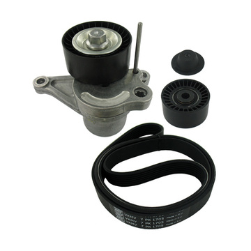1172000Q1C - V-ribbed belt set, tensioner pulley, deflection/guide ...