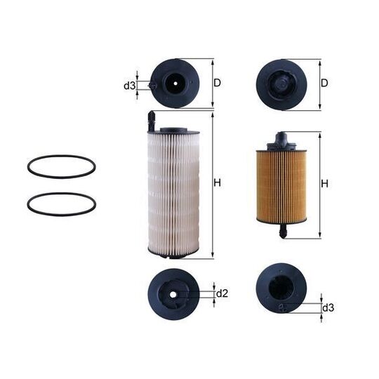 2242964 - Fuel filter OE number by DAF | Spareto